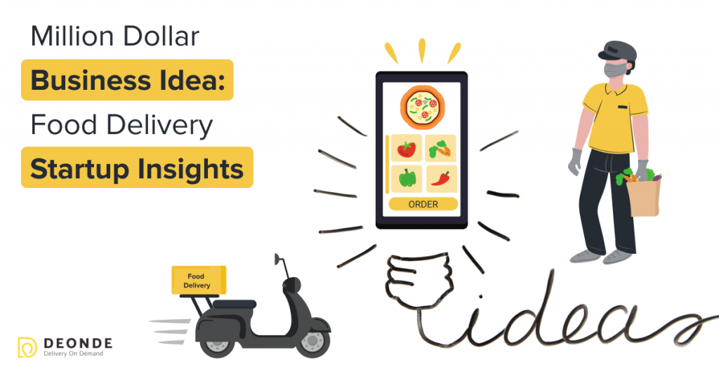 Million Dollar Business Idea: Food Delivery Startup Insights | DeOnDe App