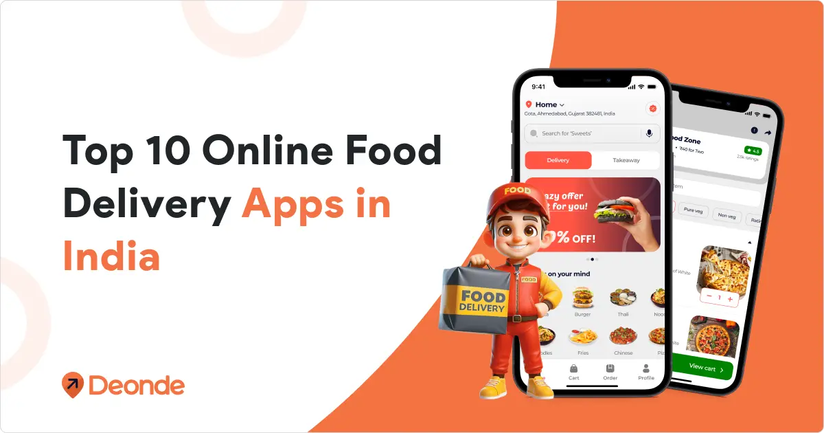 Best 10 Online Food Delivery Apps in India 2025