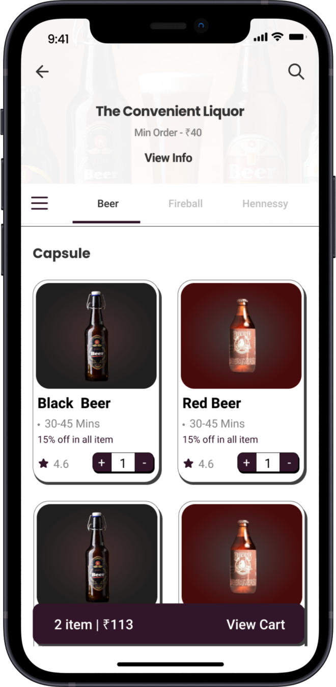 Online Alcohol Delivery Software | Liquor Ordering Software - Deonde