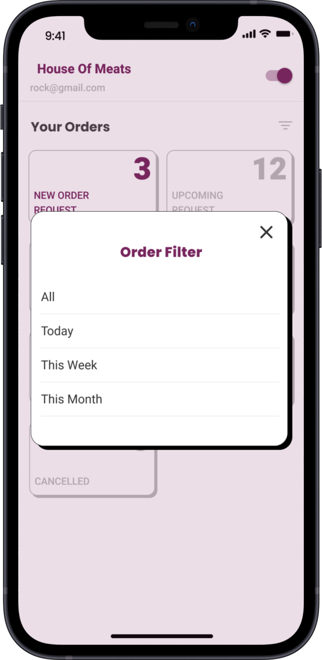 Online Meat Ordering and Delivery Software Solution | Deonde