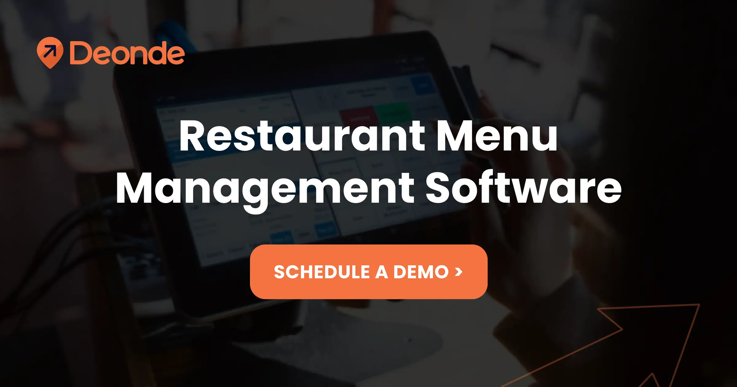 Restaurant Menu Management Software
