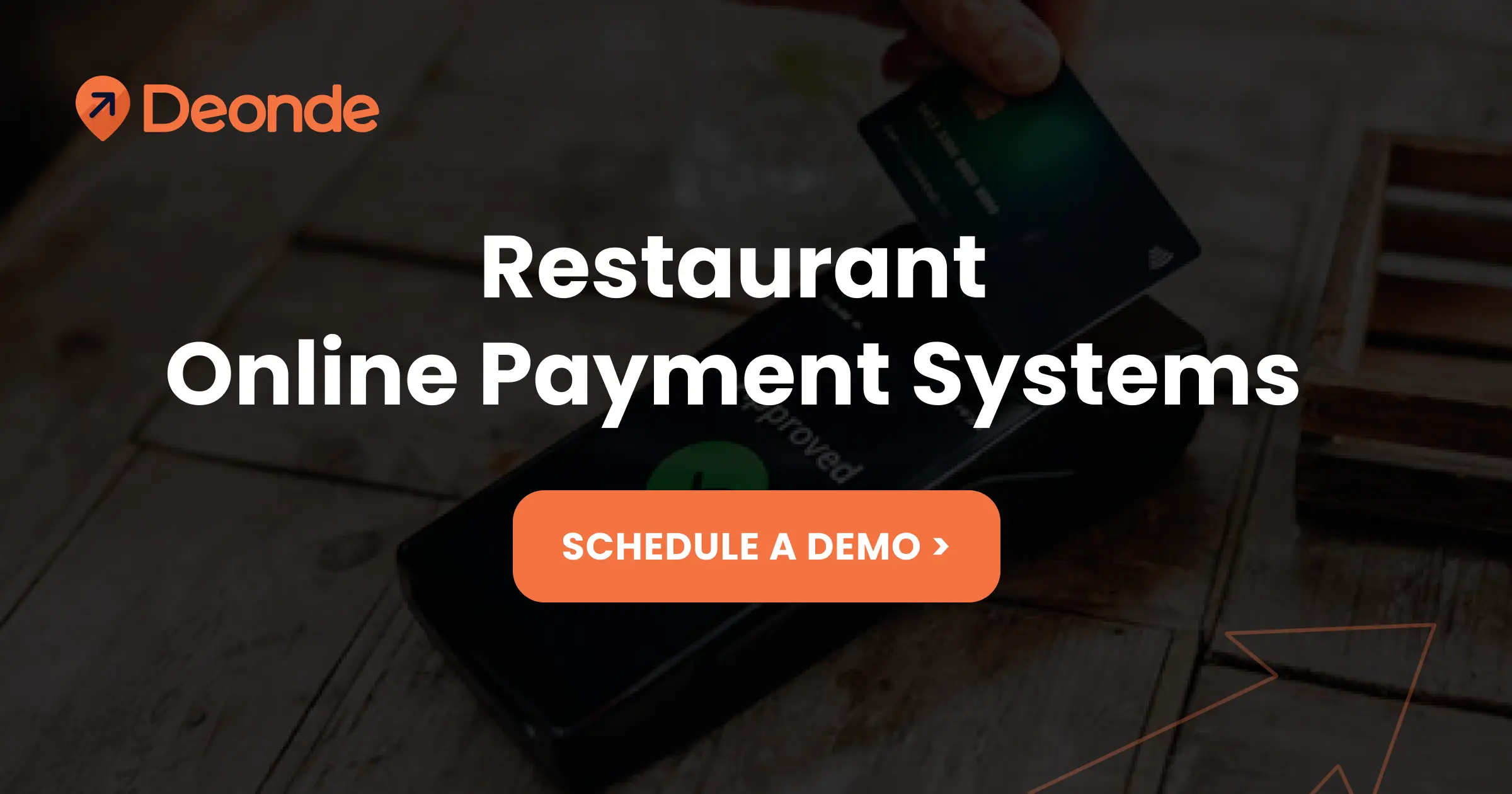 Payments on Ready Made Online Ordering And Delivering Solutions - Deonde
